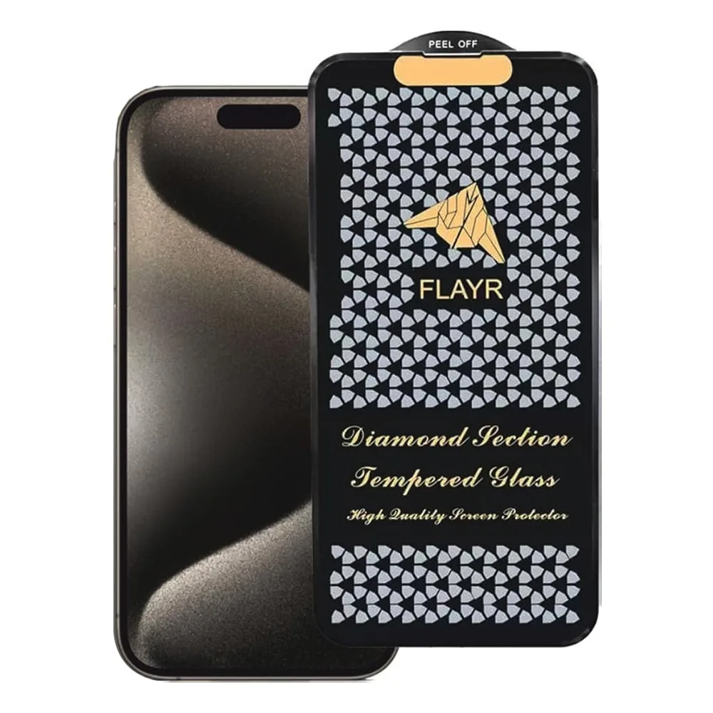 خرید گلس صفحه نمایش FLAYR برای اپل آیفون 13 پرو با کمترین قیمت ...